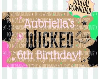 Wicked Birthday Banner - Etsy