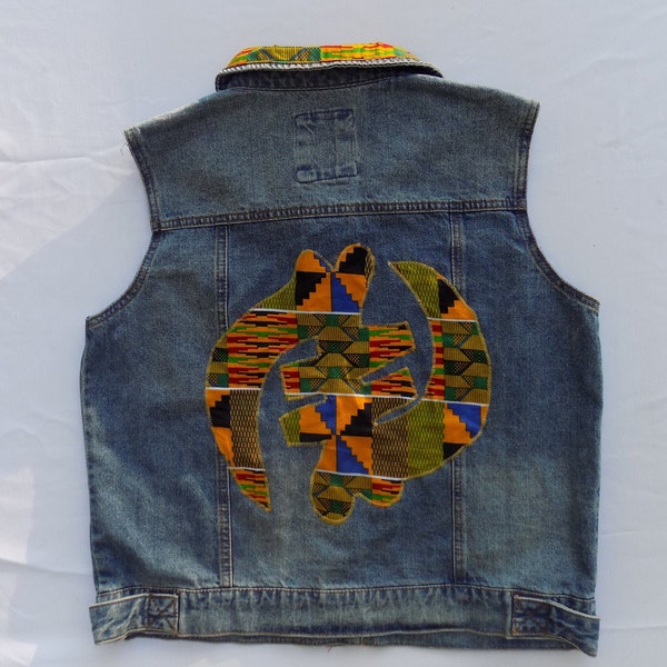 Kente Vest - Etsy