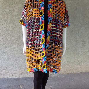 Women's Duster African Print Duster Coat Dress - Etsy