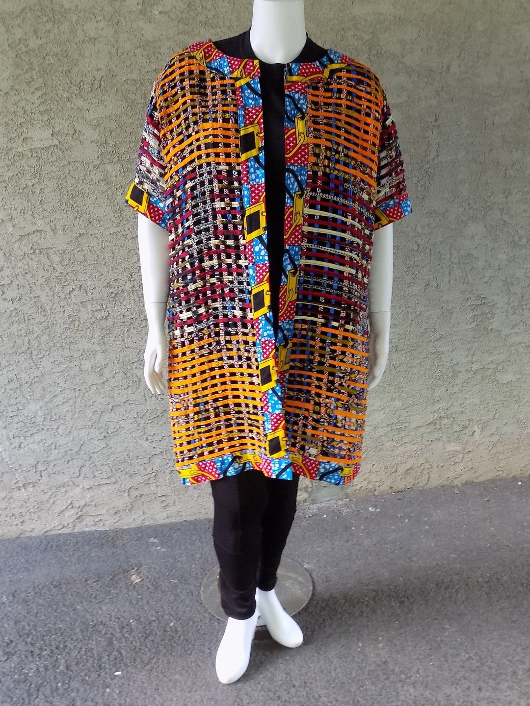 Women's Duster, African Print Duster, Coat Dress - Etsy