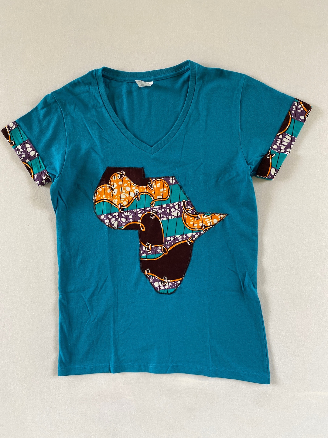 African Clothing, Africa Map Shirt, Tribal Print Shirt, Map T Shirt ...