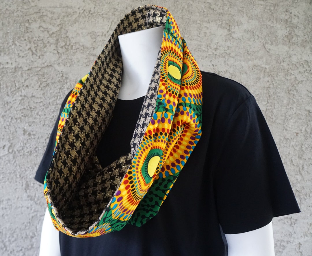 African Print Scarf, Ankara Scarf, African Wax Print Scarf, Accessories ...