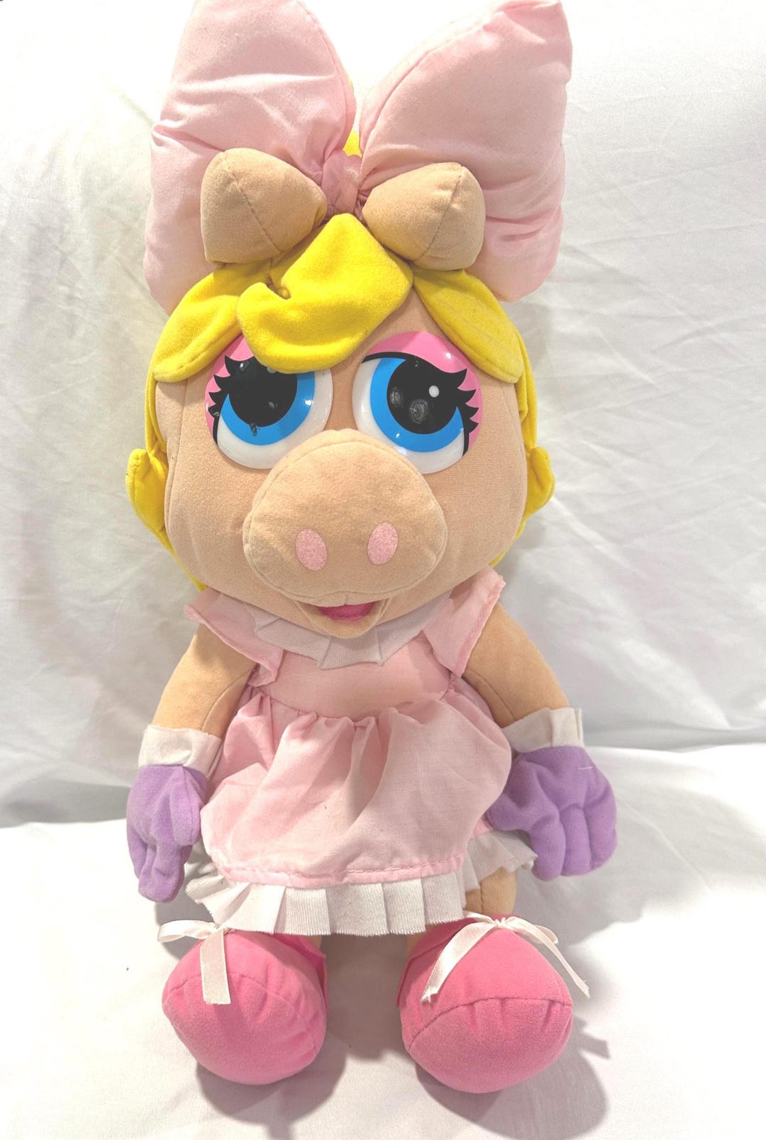 Vintage 1980s Jim Henson Muppet Babies Miss Piggy Plush | Nanco ...