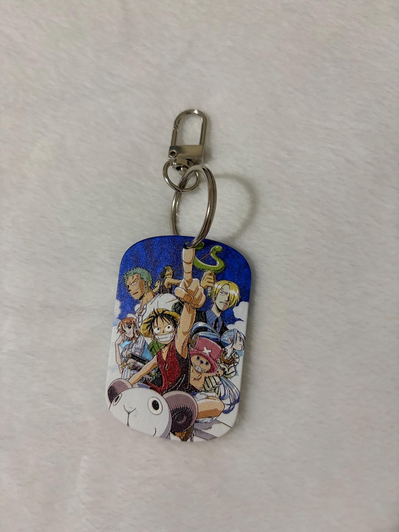 One Piece Mini Keychains, Bag Charms, Pirates, Zoro - Etsy