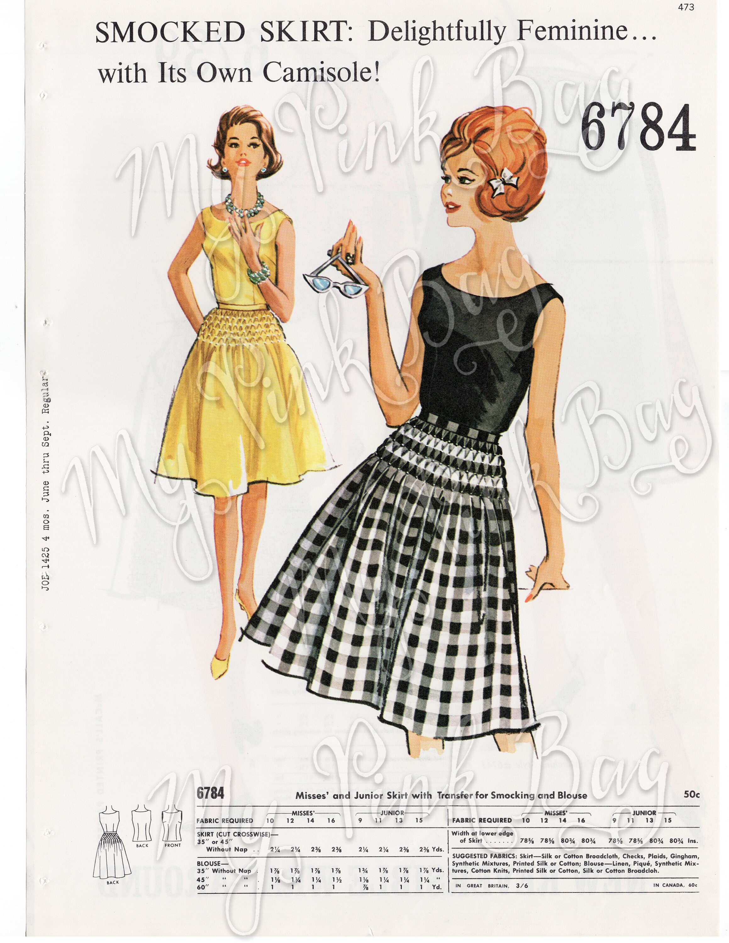 VINTAGE FASHION Envelopes Fashion Illustration, Pattern Envelopes ...