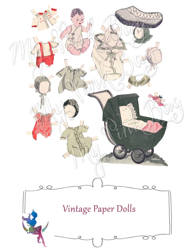 Rare Vintage Paper Doll Printables From Vintage Magazines - A Nostalgic ...