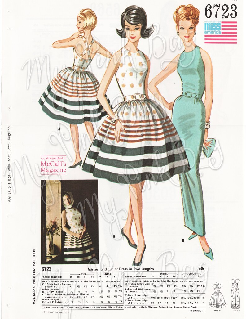 VINTAGE FASHION Envelopes Fashion Illustration, Pattern Envelopes ...