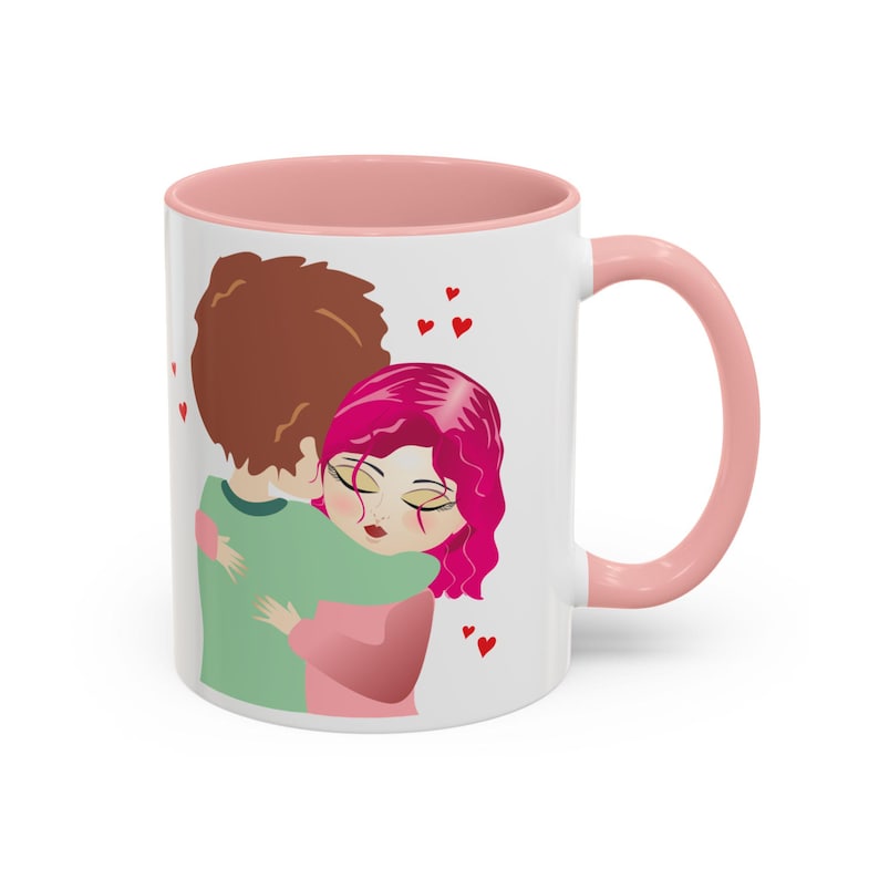 Romantic Valentine's Day Mug: Love Quote Ceramic Coffee Cup - Etsy