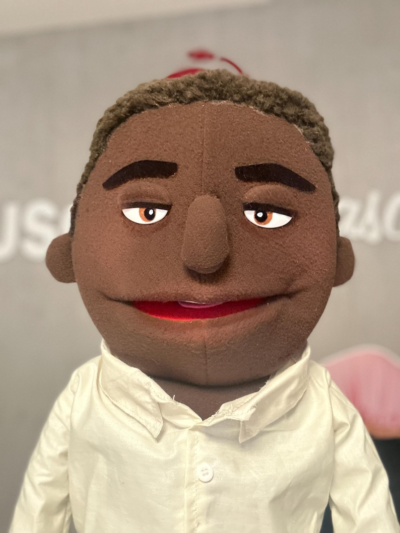 Custom Puppet-style Muppet | Personalized Lookalike Portrait | Handmade ...