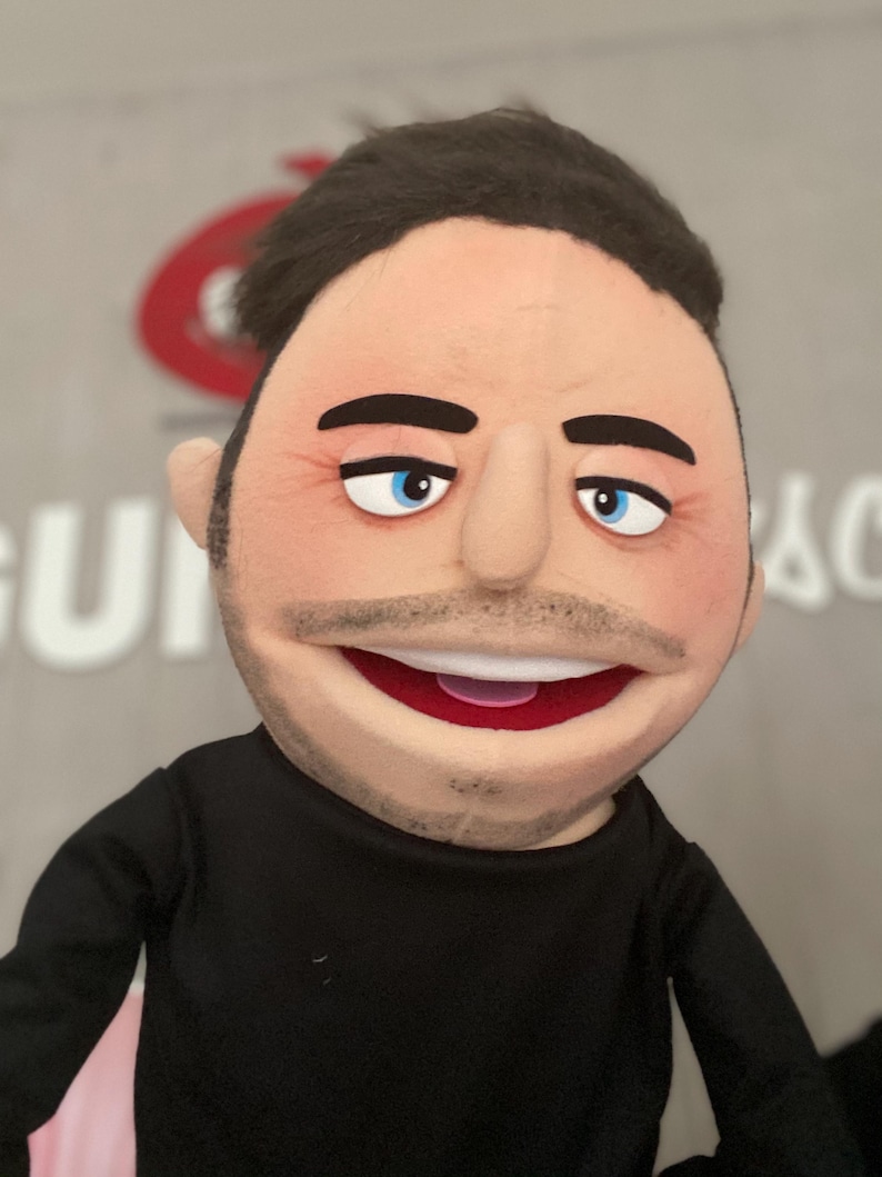 Custom Puppet-style Muppet | Personalized Lookalike Portrait | Handmade ...