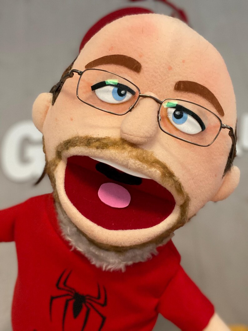 Custom Puppet-style Muppet | Personalized Lookalike Portrait | Handmade ...