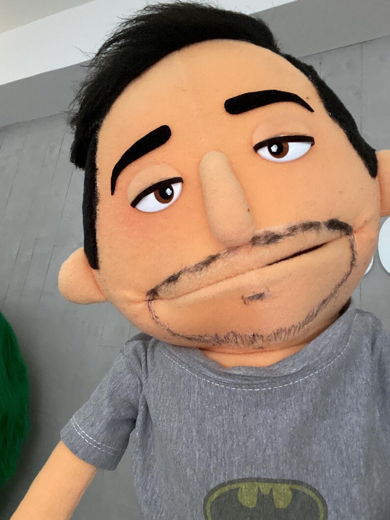 Custom Puppet-style Muppet | Personalized Lookalike Portrait | Handmade ...