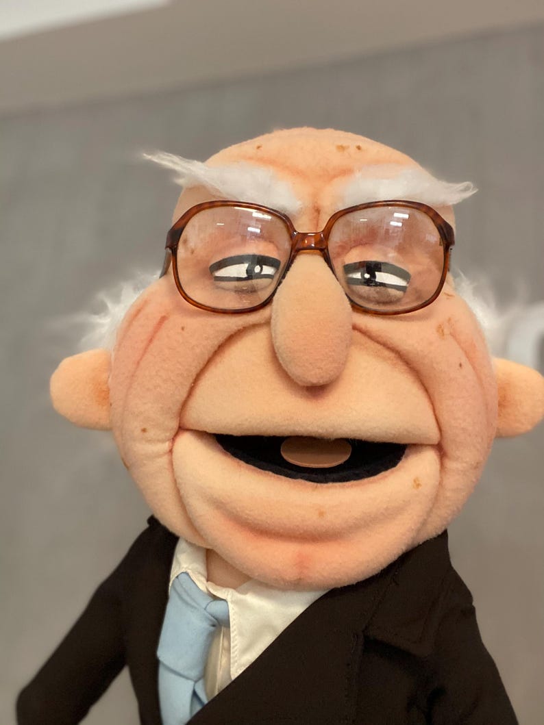 Custom Puppet-style Muppet | Personalized Lookalike Portrait | Handmade ...