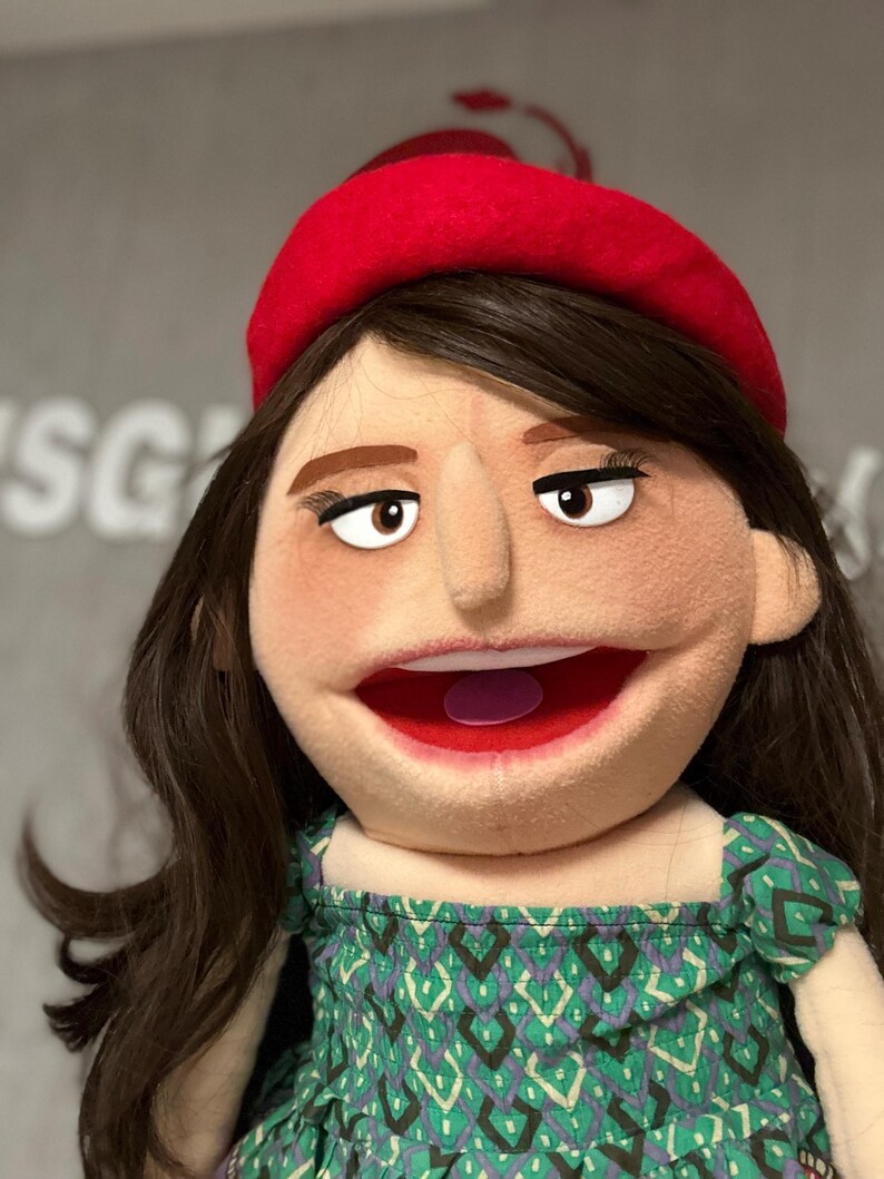 Custom Puppet-style Muppet | Personalized Lookalike Portrait | Handmade ...