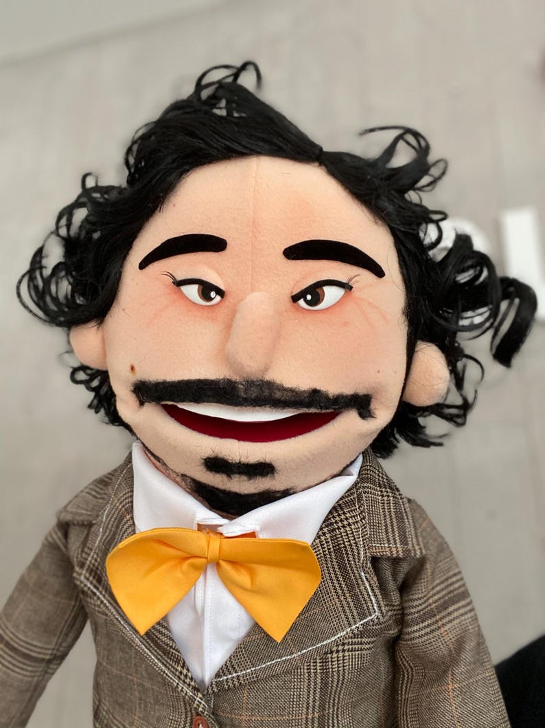 Custom Puppet-style Muppet | Personalized Lookalike Portrait | Handmade ...