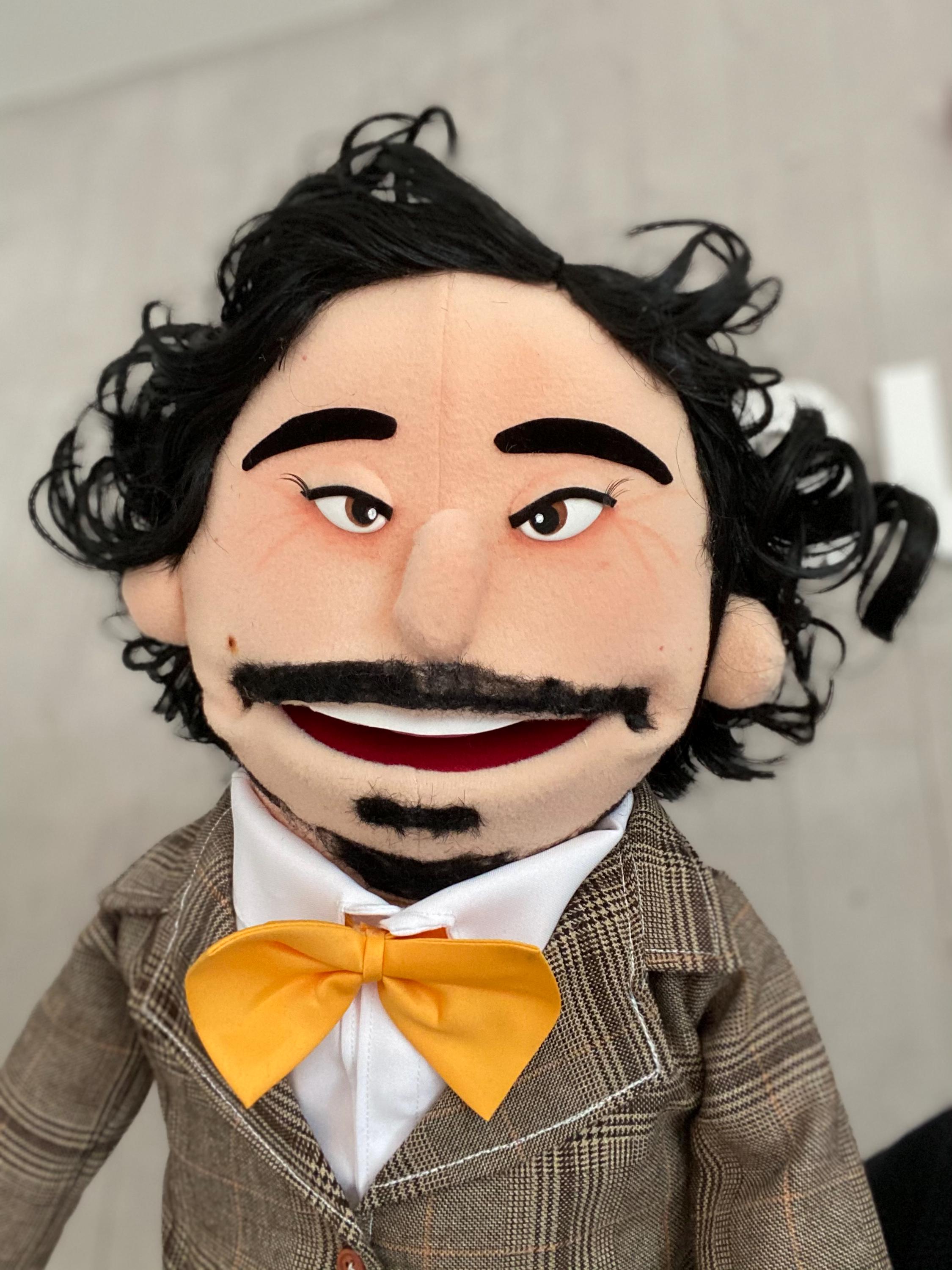 Custom Puppet-style Muppet | Personalized Lookalike Portrait | Handmade ...