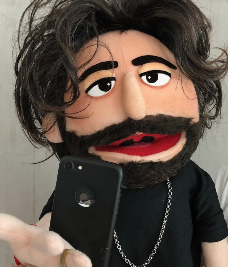 Custom Puppet-style Muppet | Personalized Lookalike Portrait | Handmade ...