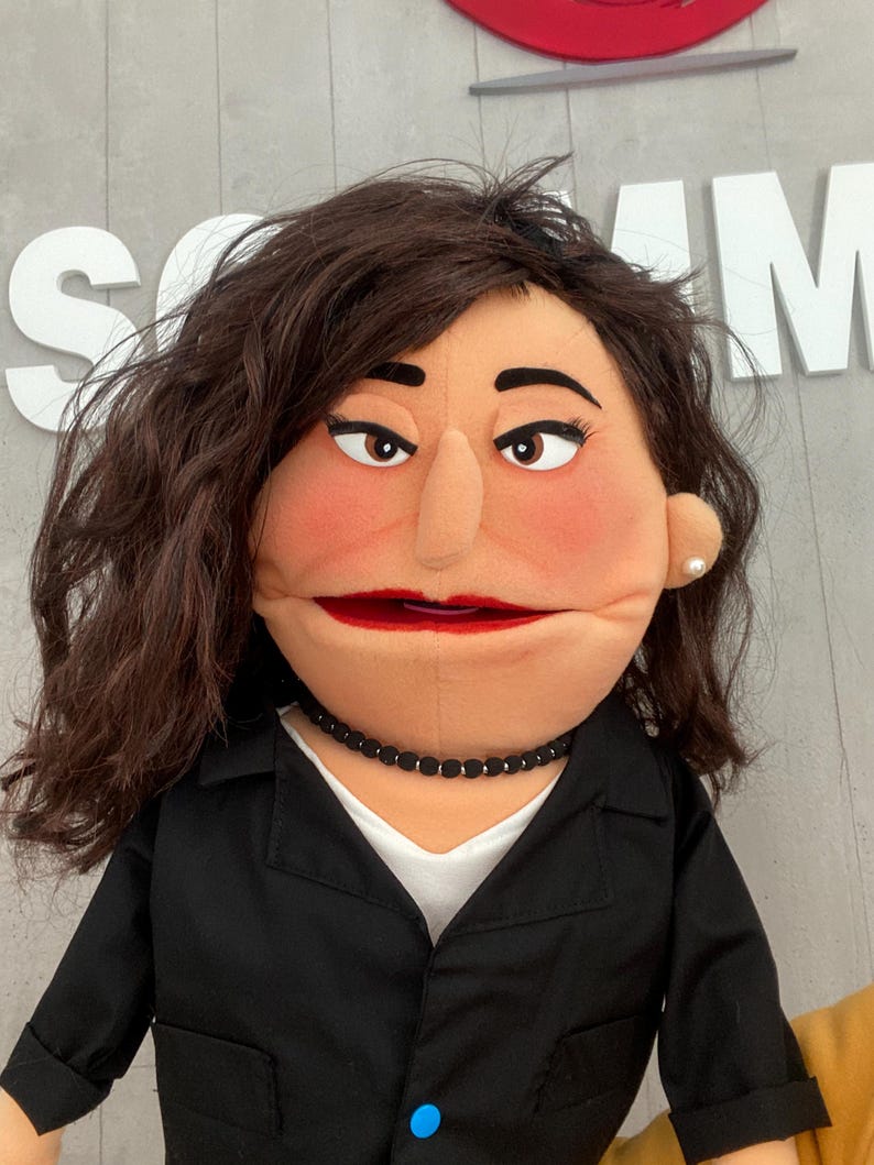 Custom Puppet-style Muppet | Personalized Lookalike Portrait | Handmade ...