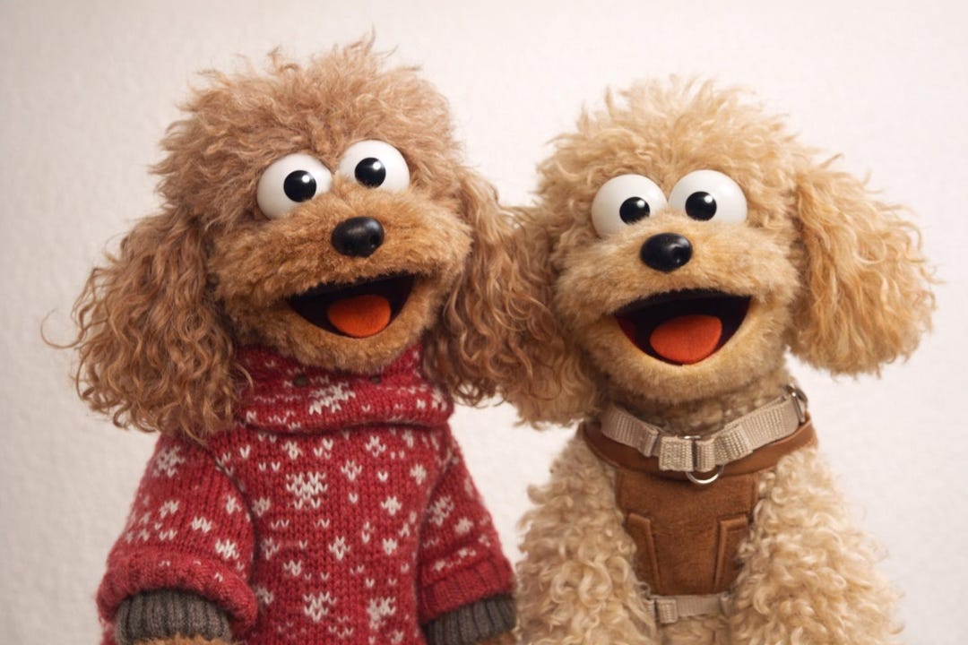 Handmade PUPPY Puppet | Dogs, Cats, Fantasy Animals | Original ...