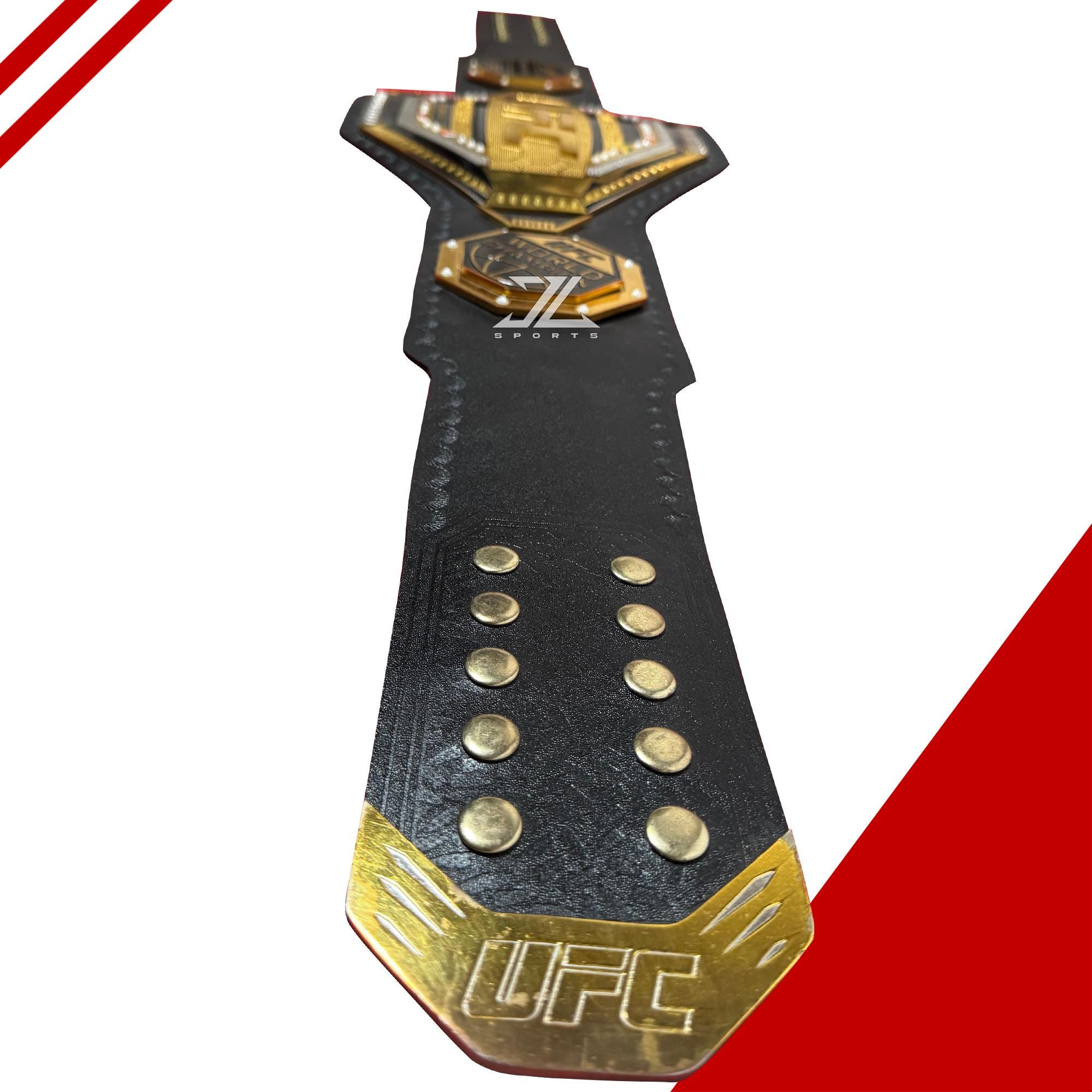 UFC Legacy MMA Championship Replica Title Belt – Brass Plate Adult Size ...