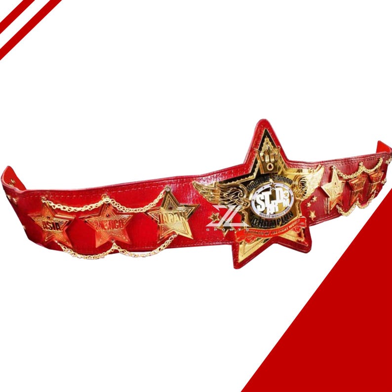 Goddess of Stardom Championship Title Belt – Fight World Heavyweight ...