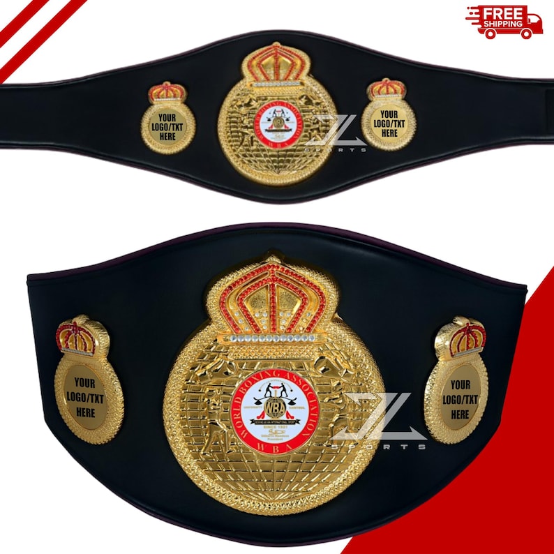 WBA Super Boxing Championship Belt – Adult Replica, Customized Side ...