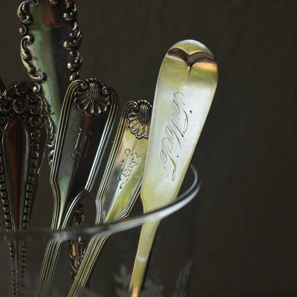 Coin Silver Spoons - Etsy