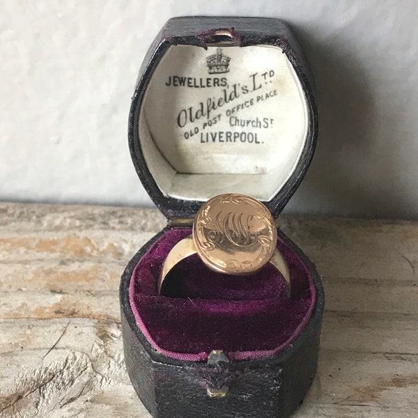 Antique Ring Box - Etsy