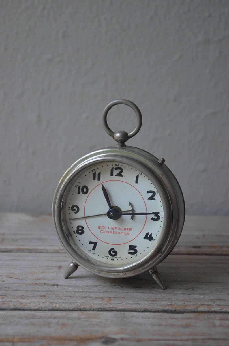 Vintage Alarm Clock - Etsy