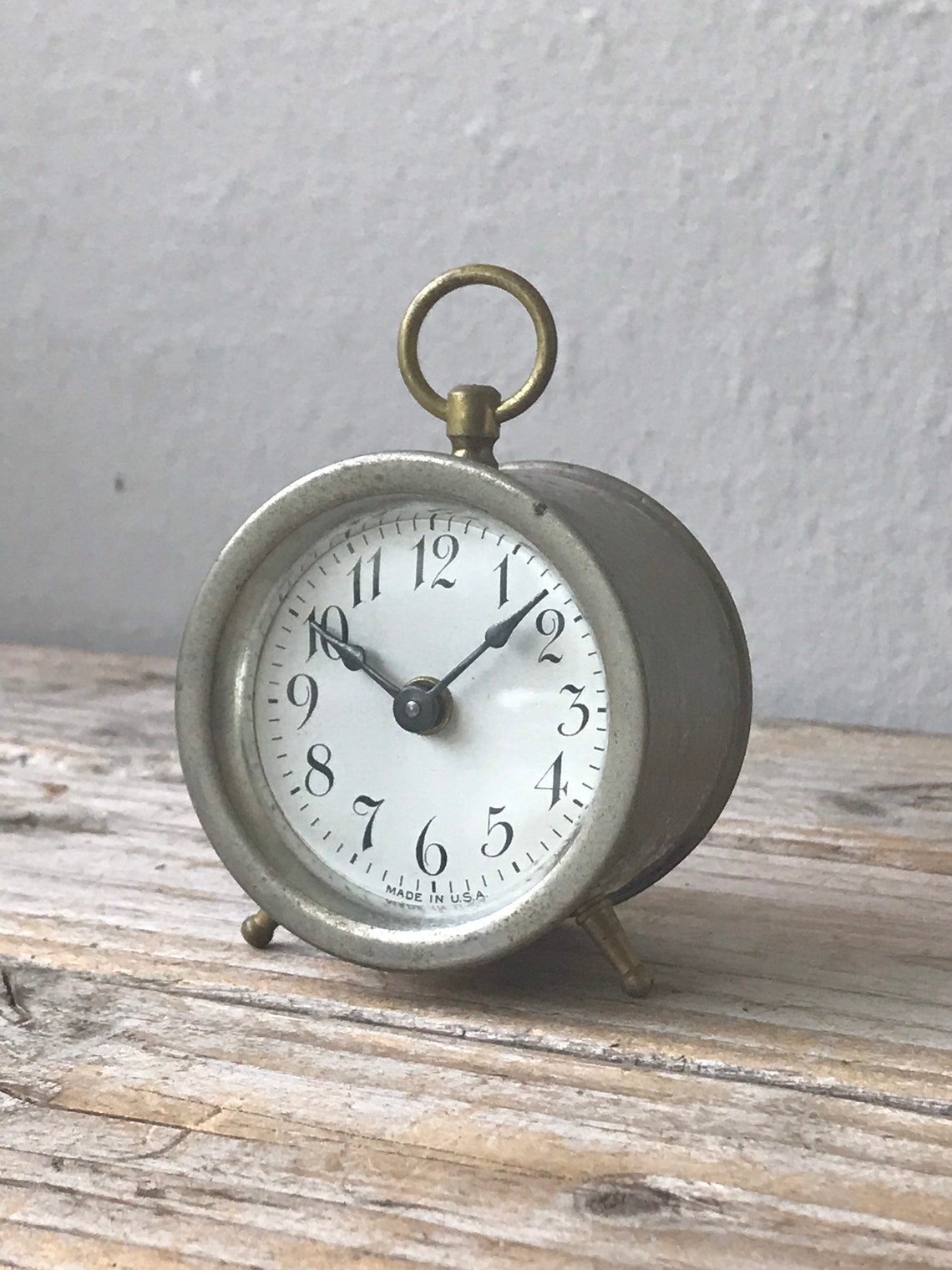 Antique Miniature Clock - Etsy