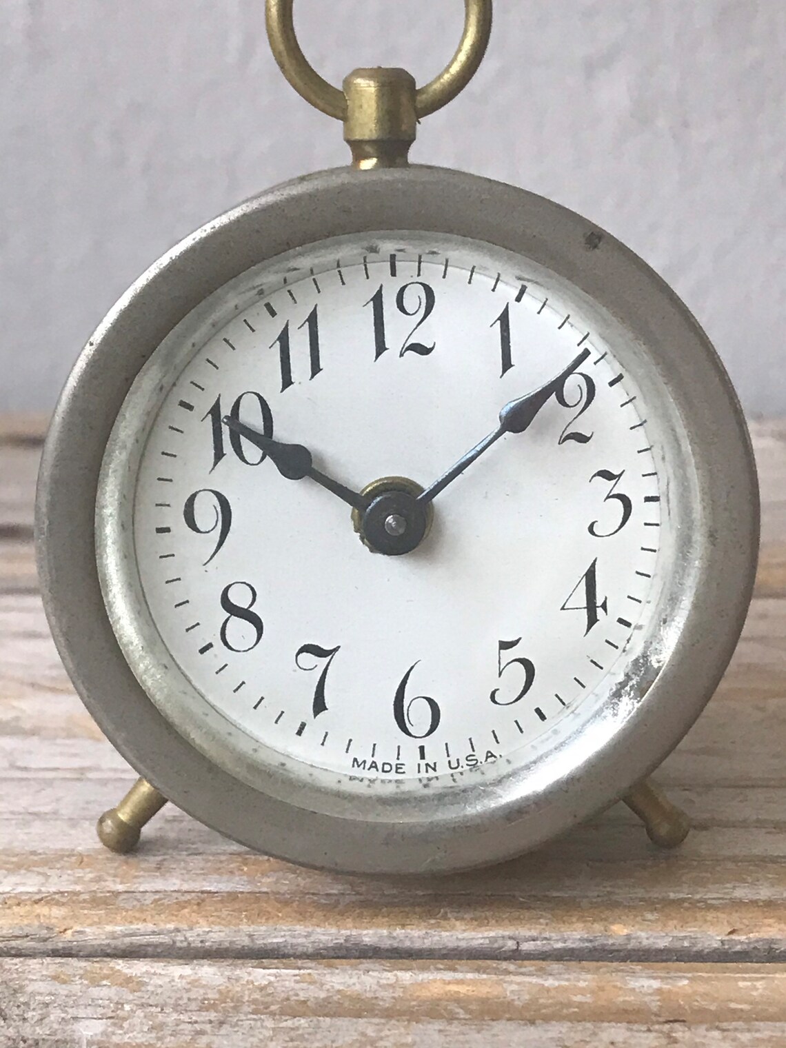 Antique Miniature Clock - Etsy