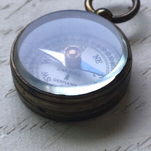 Antique Miniature Compass - Etsy