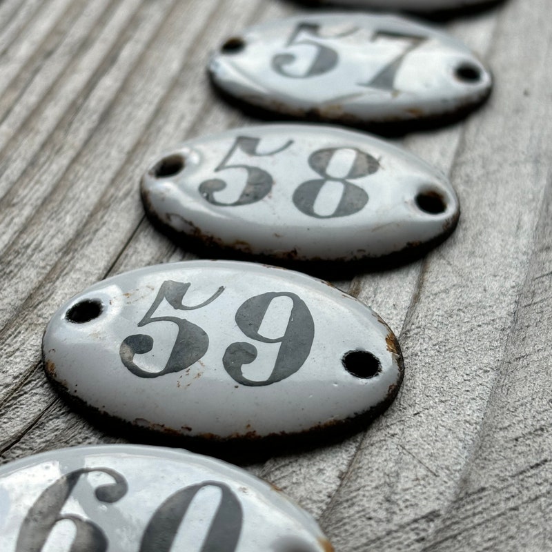 French House Numbers - Etsy