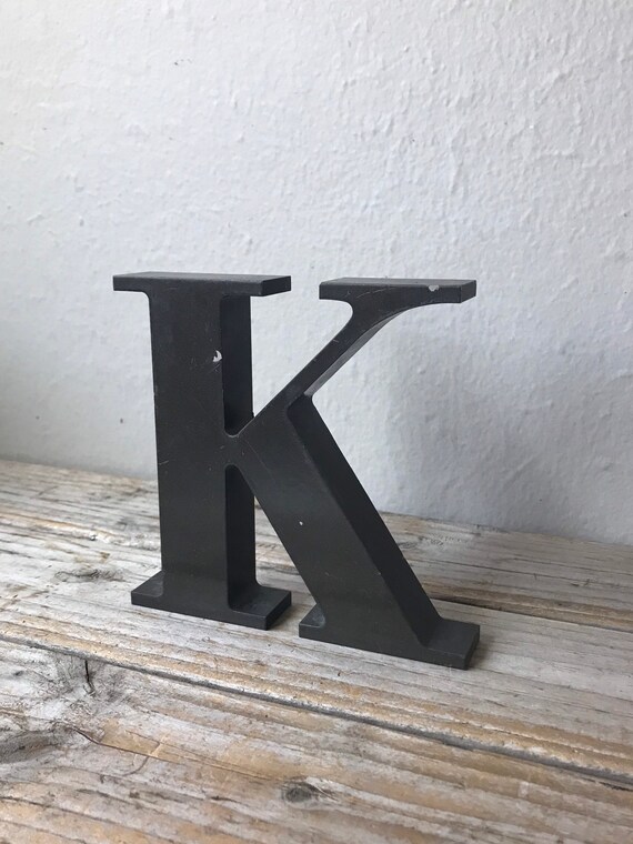 Vintage Acrylic Letter K | Etsy