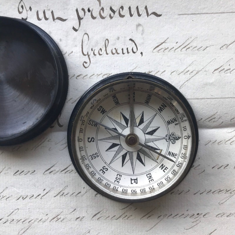 Antique Compass - Etsy