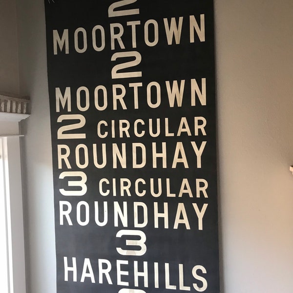 Subway Roll Sign - Etsy