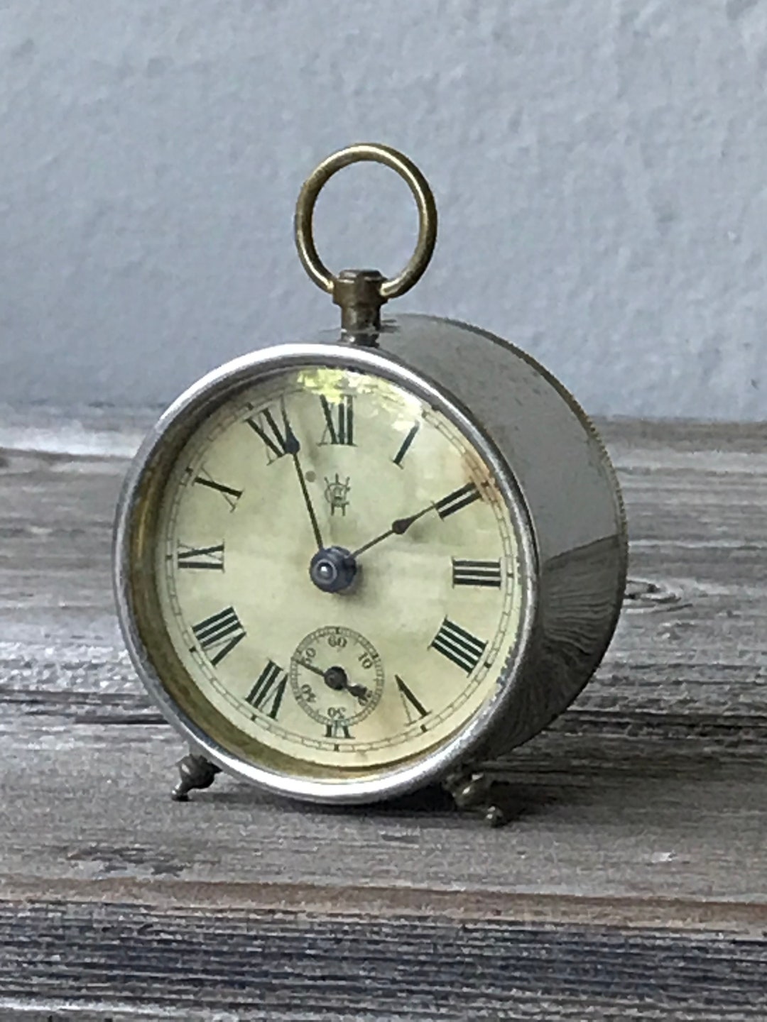 Antique Miniature Waterbury Clock - Etsy