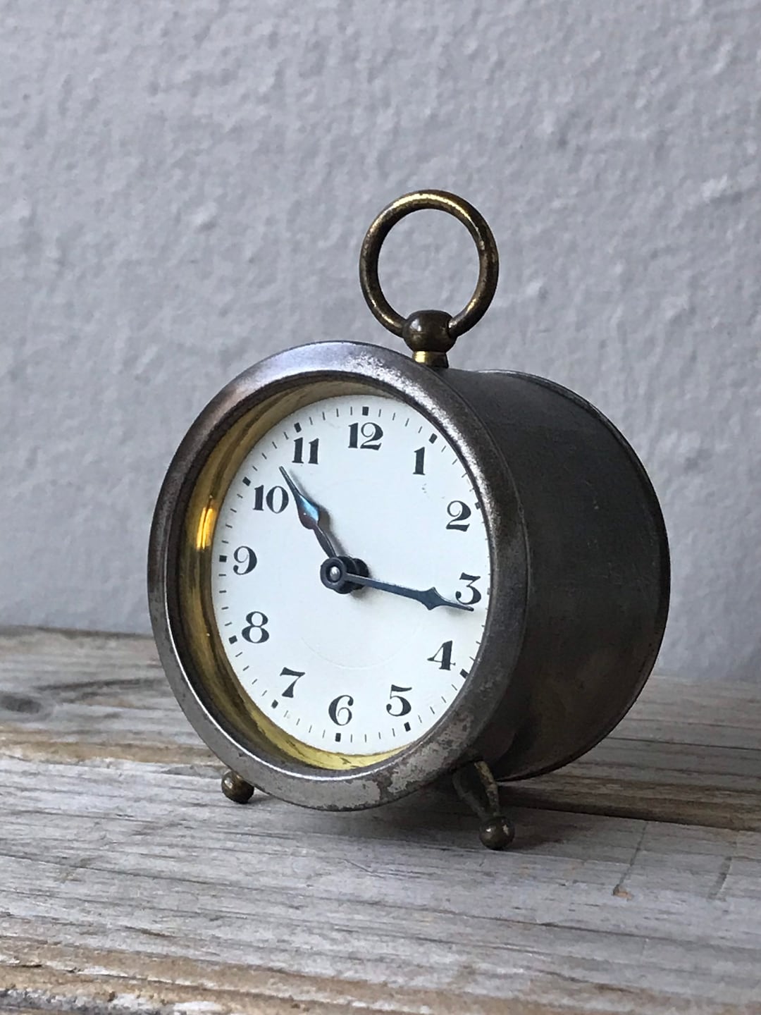 Antique Miniature Clock - Etsy