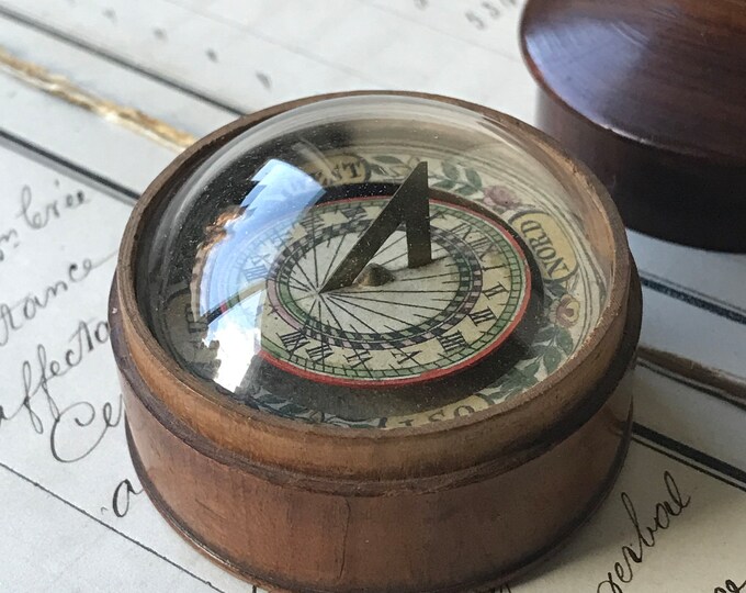 18th Century French Compass and Sundial - Etsy