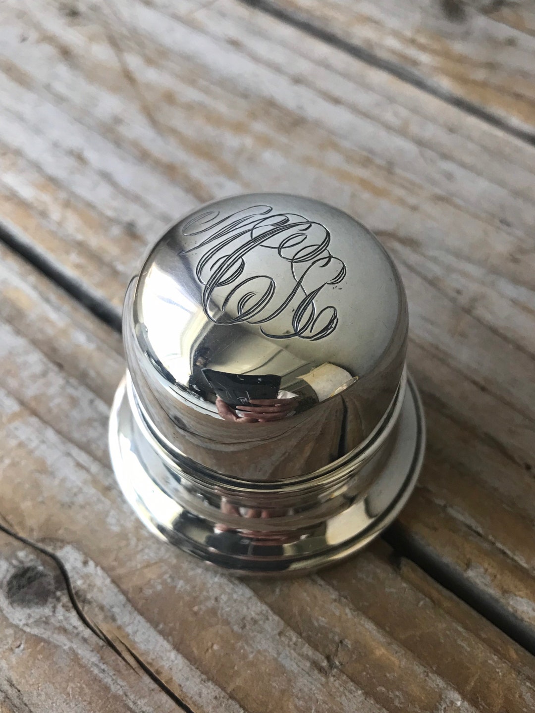 Antique Sterling Ring Box - Etsy