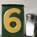 Vintage Gas Station Number Sign - Etsy