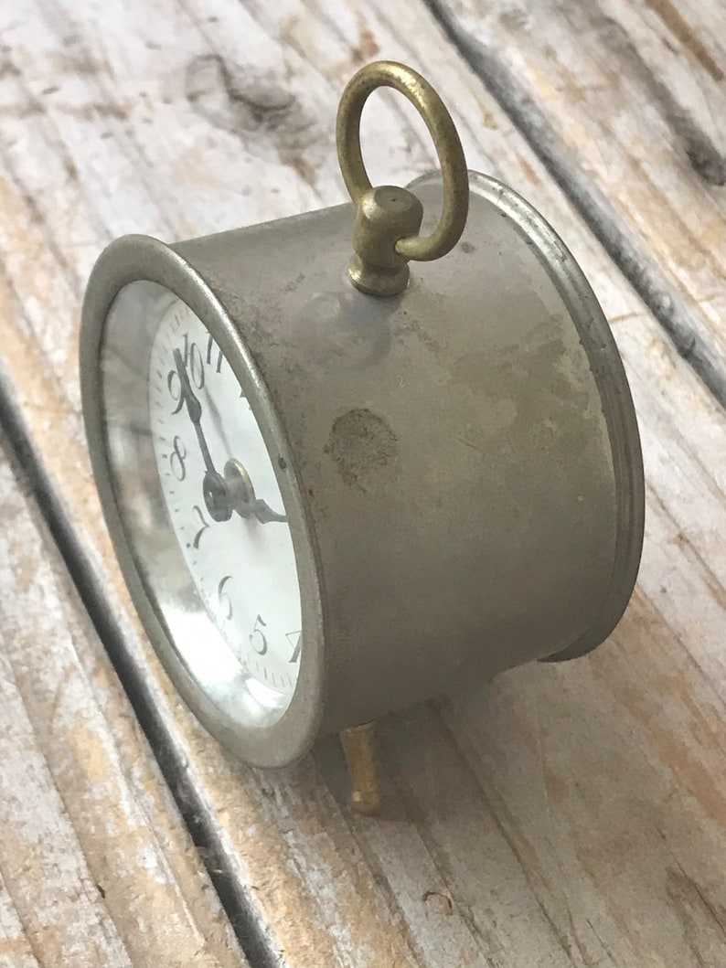 Antique Miniature Clock - Etsy