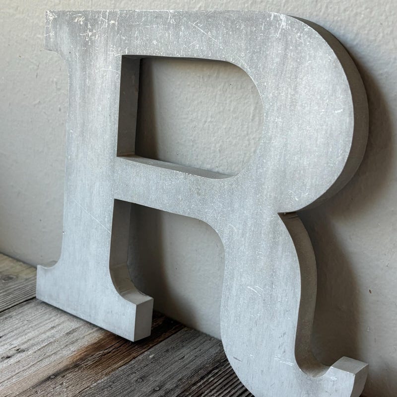 Metal Letter R - Etsy