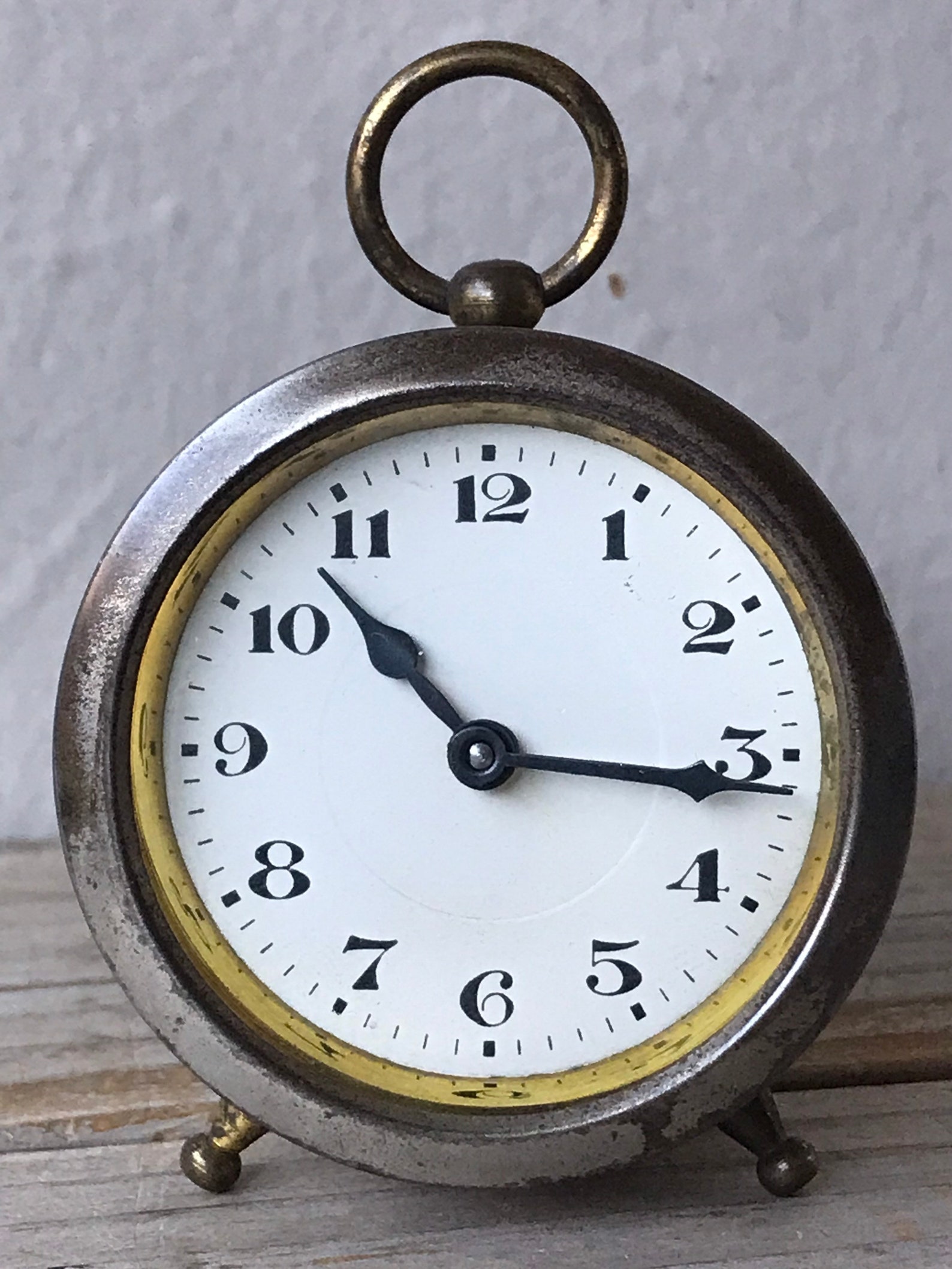 Antique Miniature Clock - Etsy