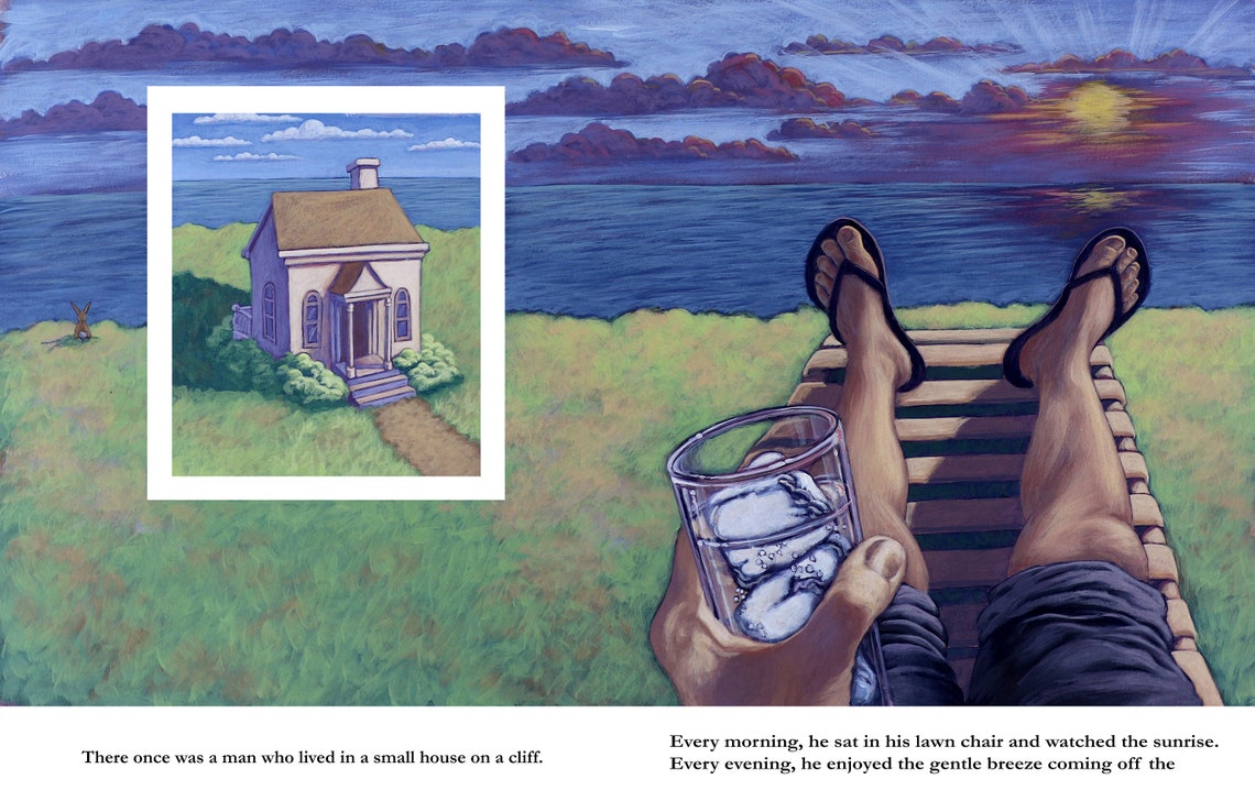 Children's Book, Illustrated Children's Book, the Cliff Children's ...