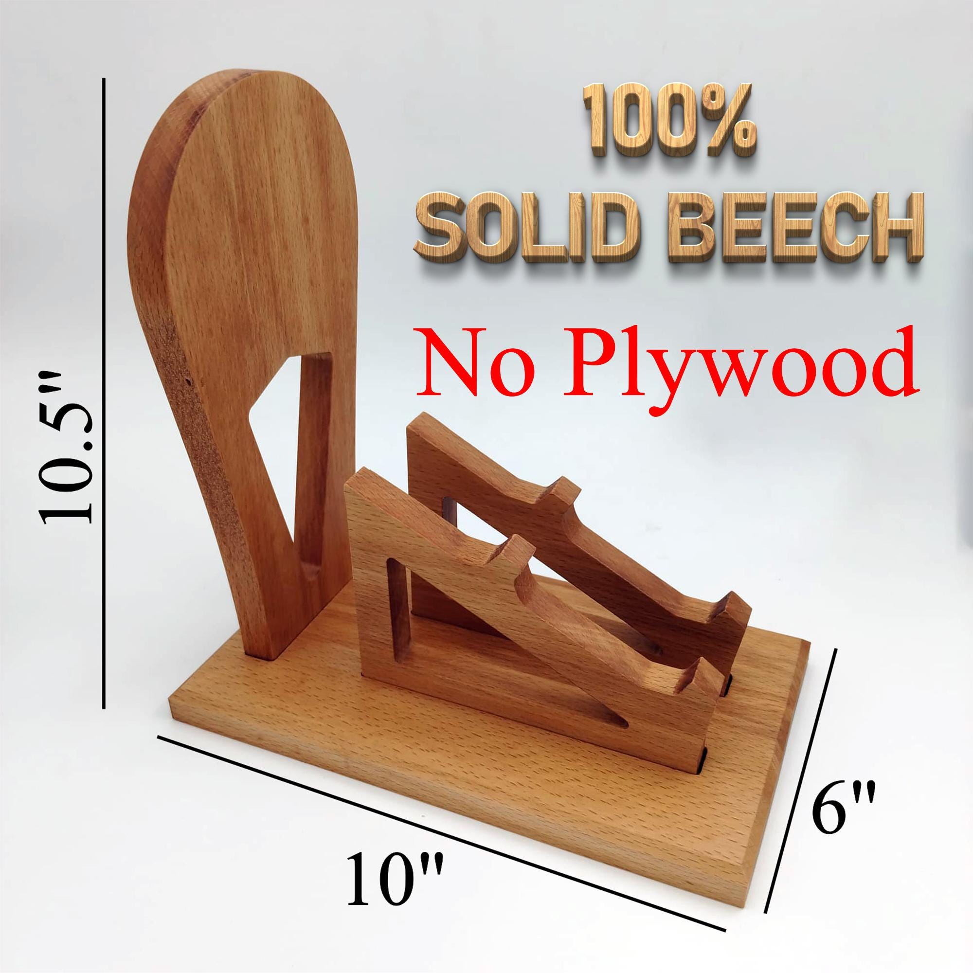 Custom Solid Wood Controller & Headset Stand, Personalized Gamer Gift ...