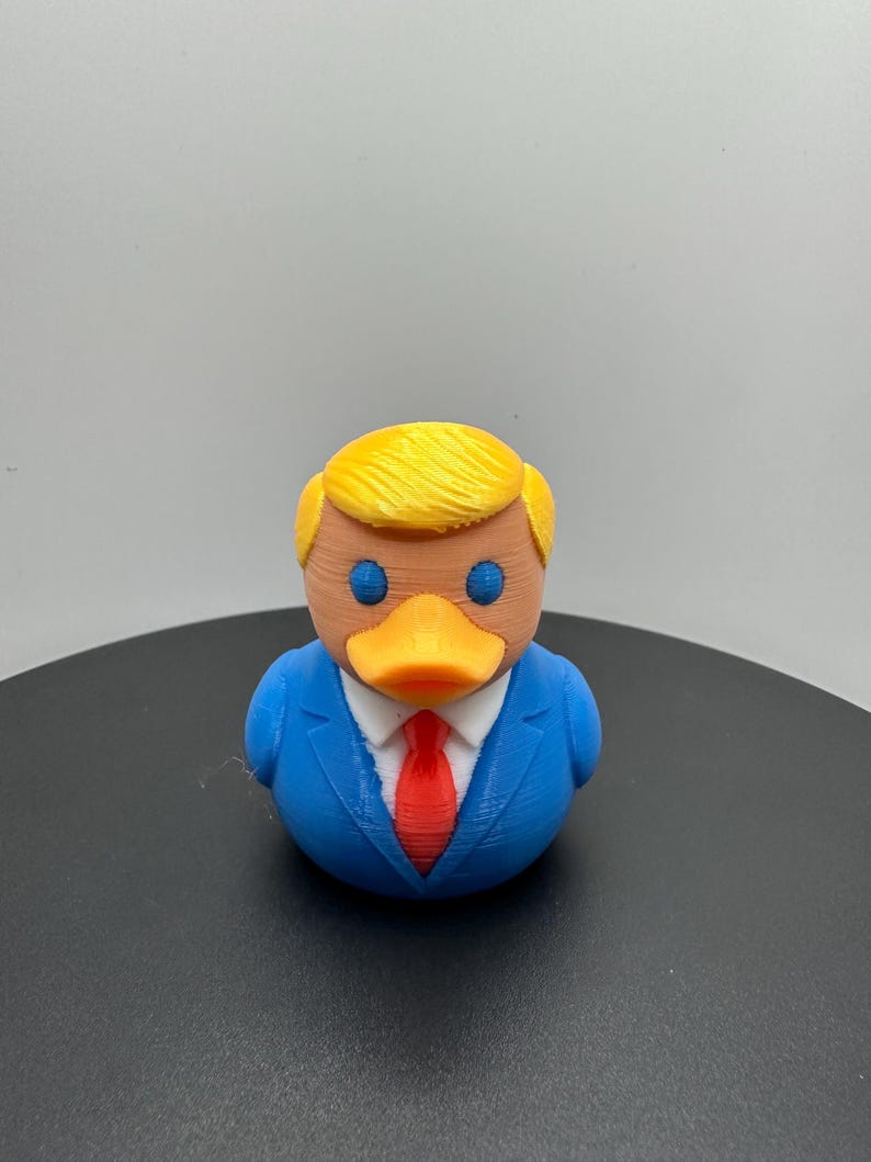 Donald Trump-inspired Duck – 3D Printed Collectible Duck - Etsy