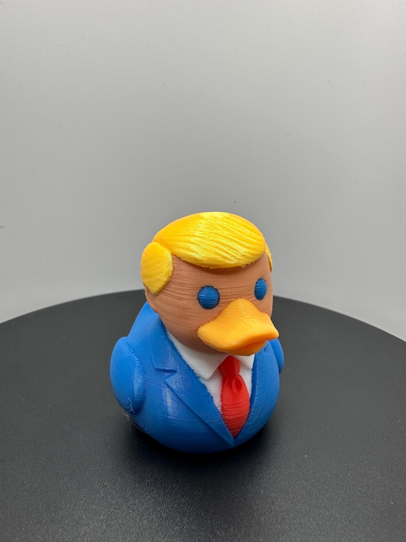 Donald Trump-inspired Duck – 3D Printed Collectible Duck - Etsy