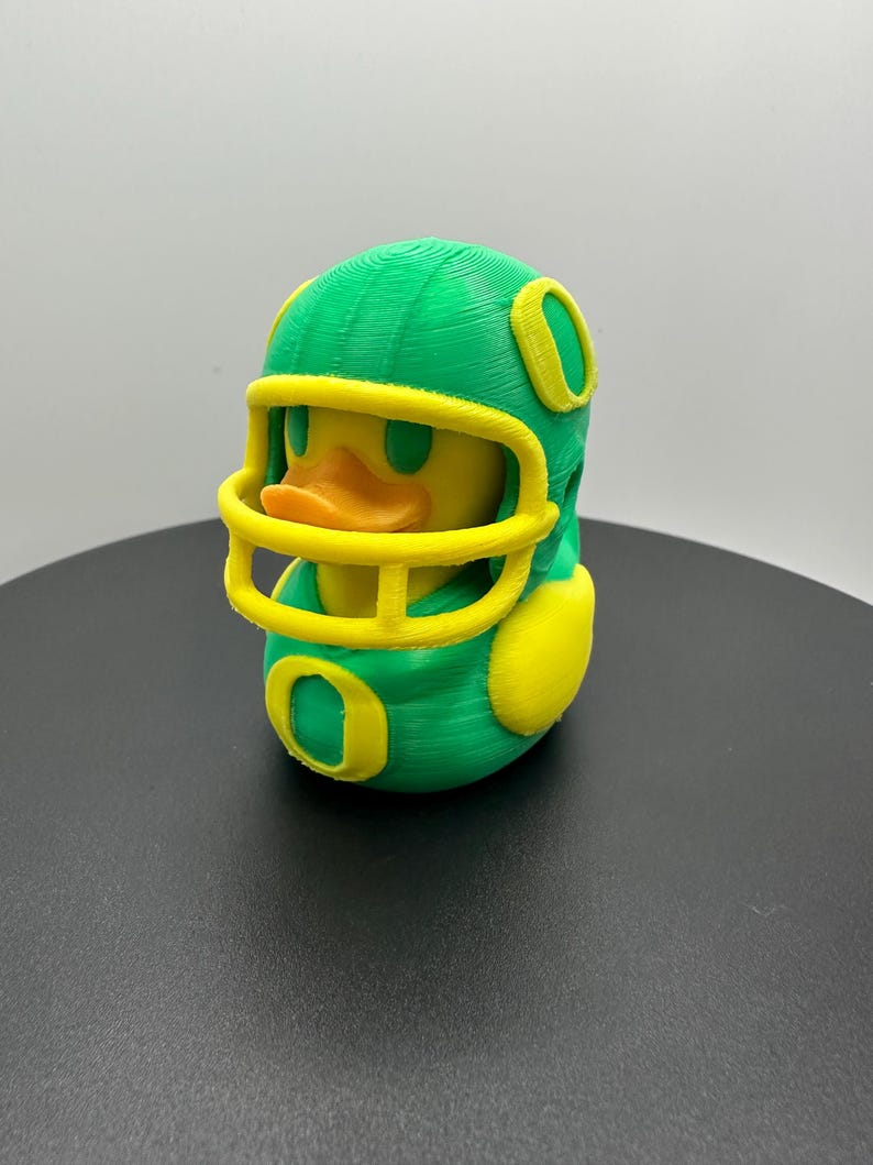Oregon College Football Duck - 3D Printed Collectible Duck - Etsy