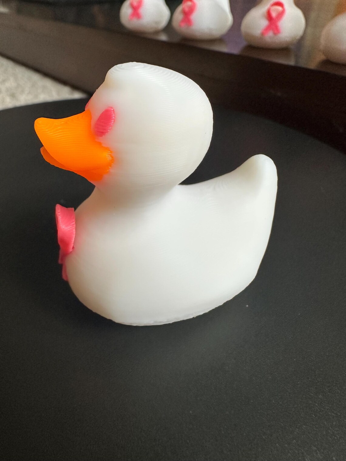 Breast Cancer Awareness Duck | 3D Printed Pink Ribbon Duck - Etsy